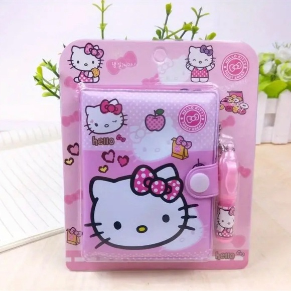 Hello Kitty | Accessories | Nwt 2 Hello Kitty Mini Notebook Set Plain ...